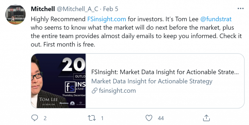 Testimonials - FS Insight